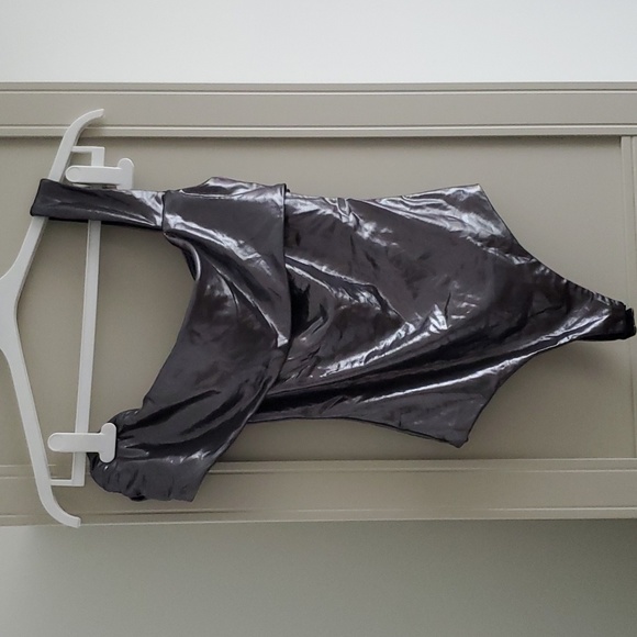 REVOLVE | Tops | Hours By Revolve Metallic Bodysuit | Poshmark